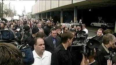 'Danziger Seven' Surrender At Central Lockup