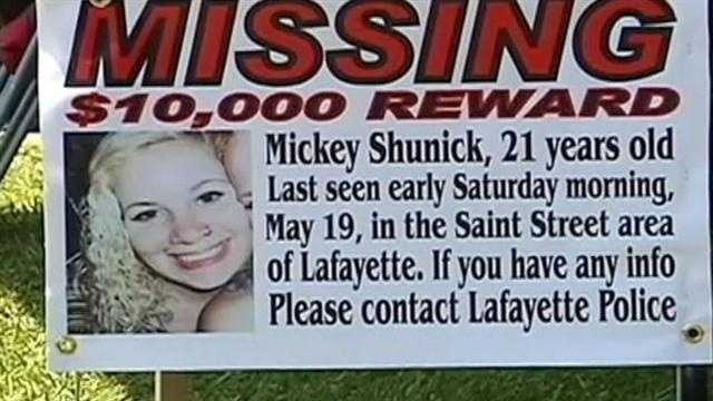 Images: Mickey Shunick investigation timeline