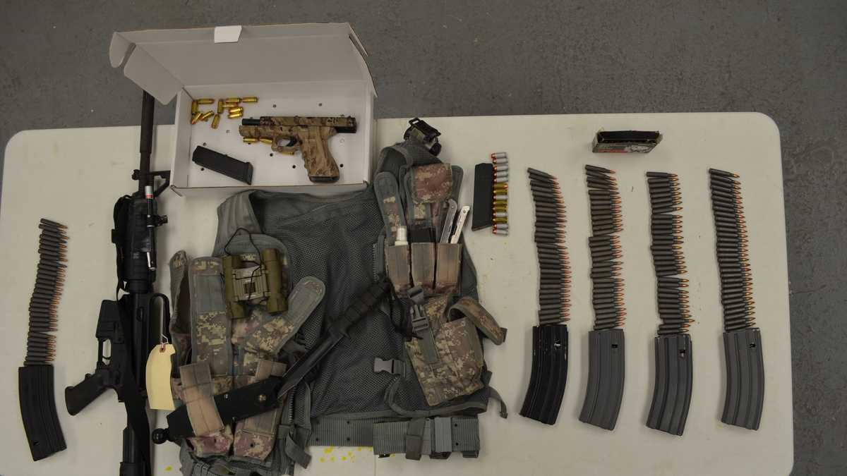 Man arrested with fully loaded AR-15 rifle at DSNAP site
