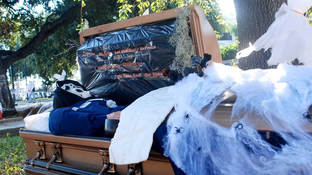 Images: NOPD scares up fun for Halloween night at HQ