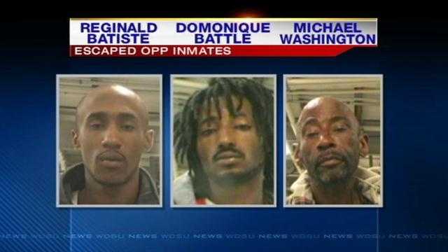 2 inmates in custody after 3 escape Orleans Parish Prison