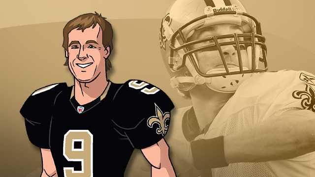 Brees protects essence of Saints in Nickelodeon cartoon
