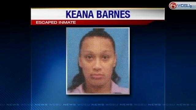 La. fugitive Keana Barnes captured in Los Angeles