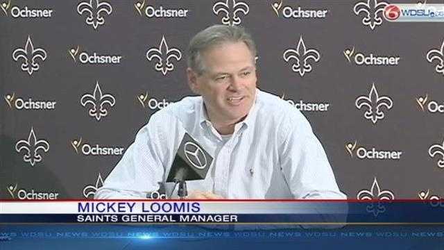 Saints GM Mickey Loomis ready for 2013 NFL Draft