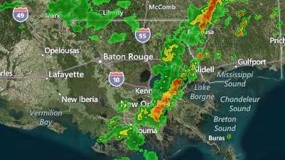 NWS: Heavy rainfall, possible flooding in Jefferson Parish Sunday