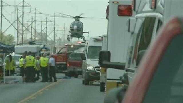 Images: Explosion at chemical plant in Geismar