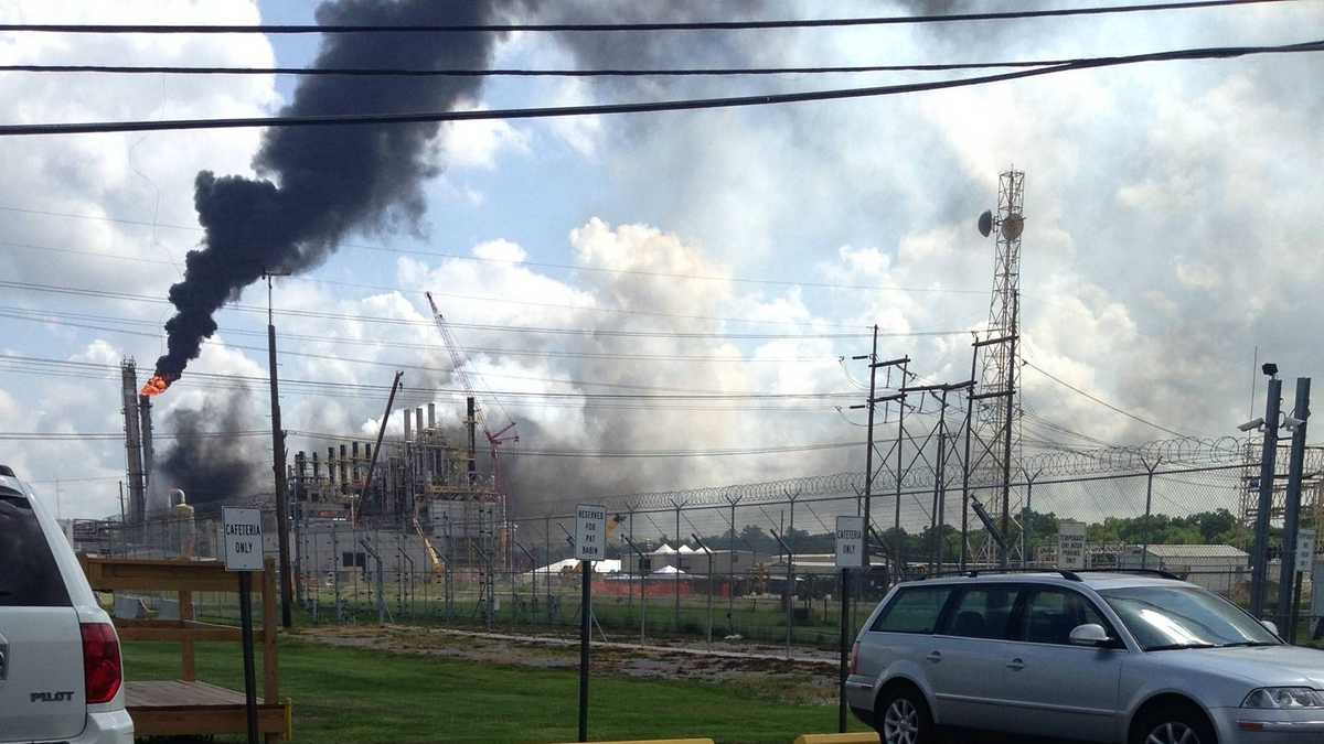 Images: Explosion at chemical plant in Geismar