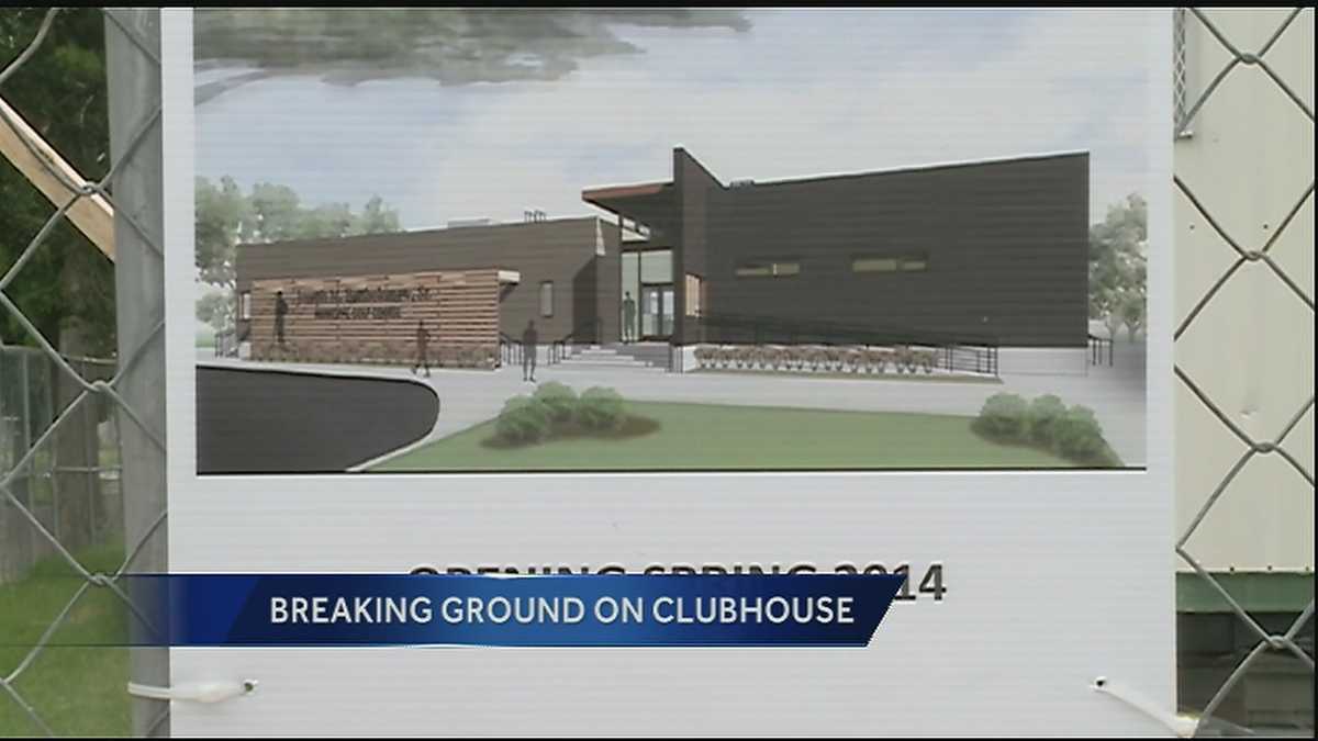 Crews break ground on new clubhouse