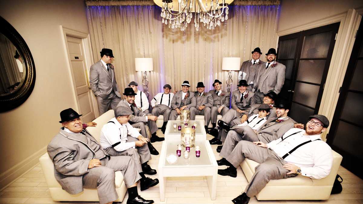 WDSU's Randi Rousseau ties the knot 1920's style