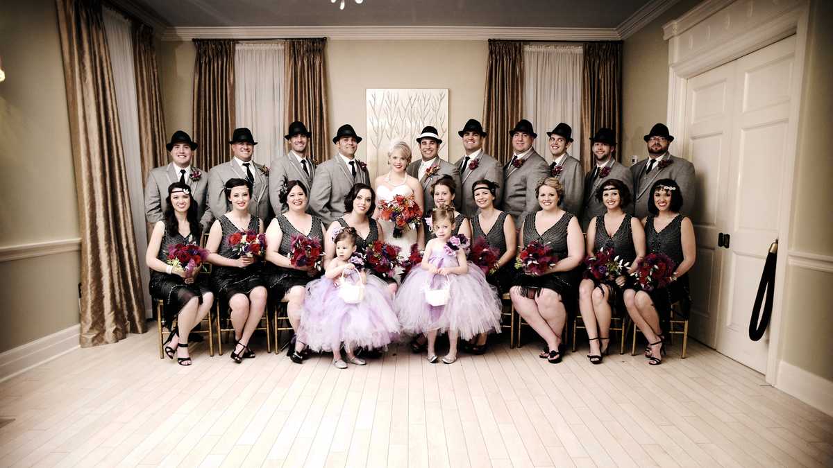 WDSU's Randi Rousseau ties the knot 1920's style