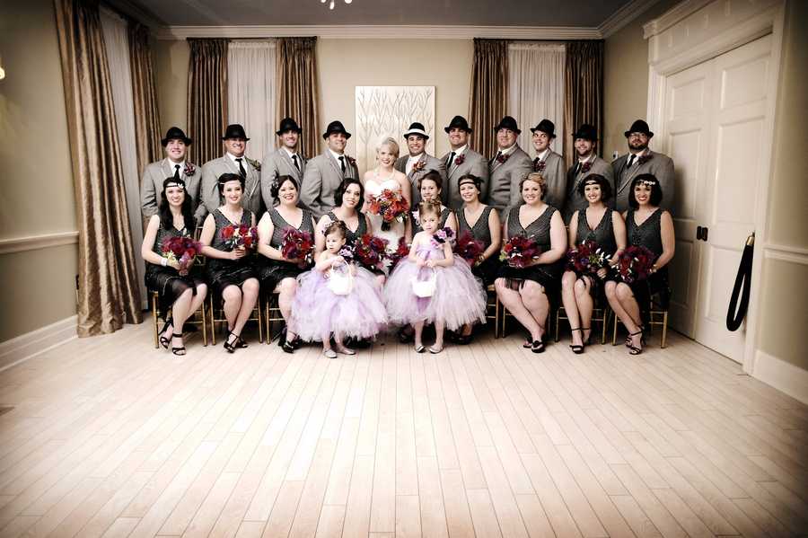 WDSU's Randi Rousseau ties the knot 1920's style