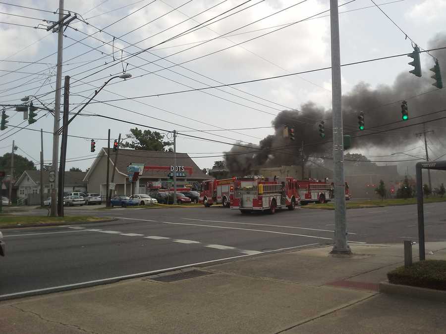 Images: Crews battle 3-alarm fire in Harahan