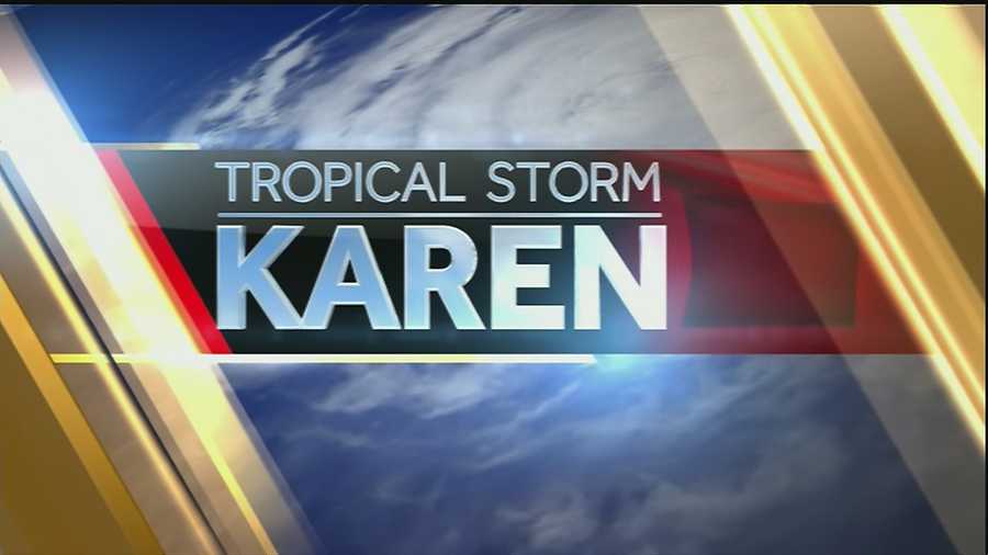 Watch WDSU live coverage of Tropical Depression Karen