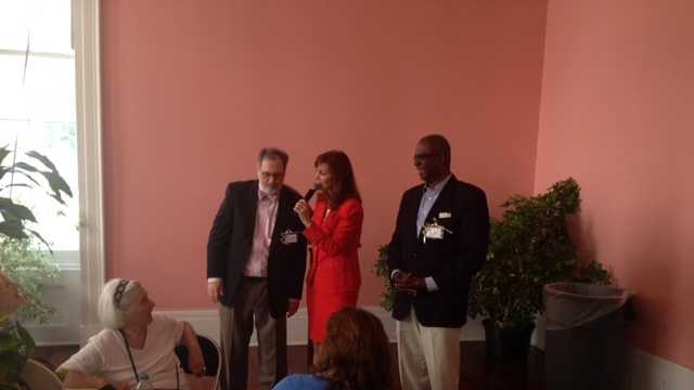 Meteorologist Margaret Orr Speaks At Feast With The Stars Event