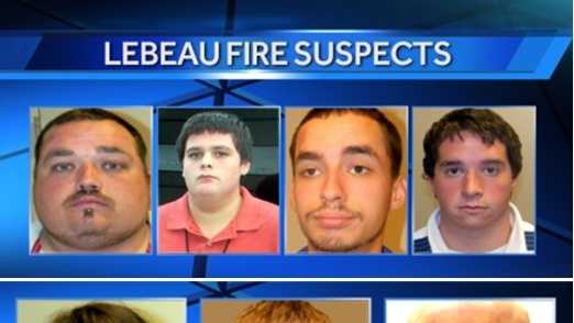 7 arrested in early-morning 3-alarm fire that destroyed LeBeau Plantation