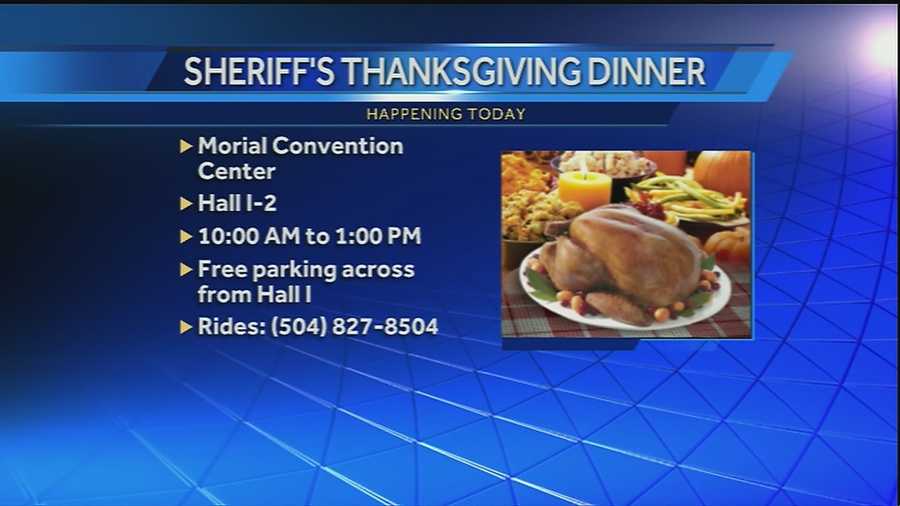Sheriff Marlin Gusman hosts annual Thanksgiving dinner