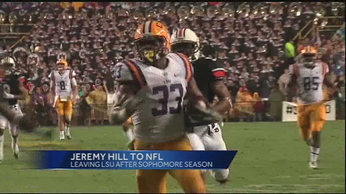 LSU RB Jeremy Hill announces he will enter NFL Draft