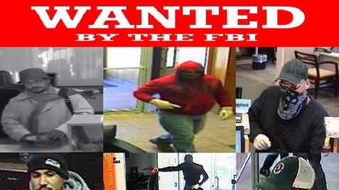 The FBI’s most recent wanted bank robbers