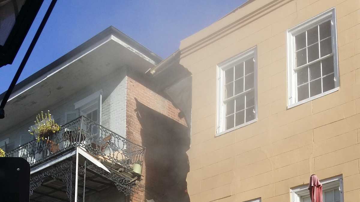 Images: Authorities at scene of partial building collapse in French Quarter