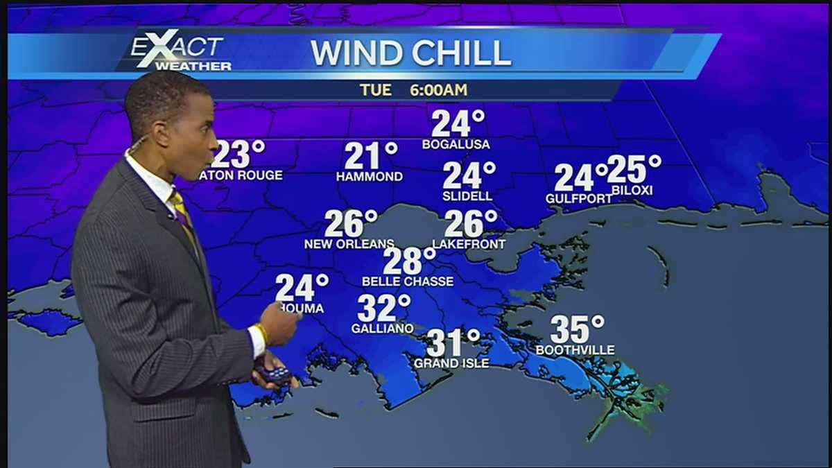 Fat Tuesday Exact Weather forecast: Cold, breezy with plenty of parades!