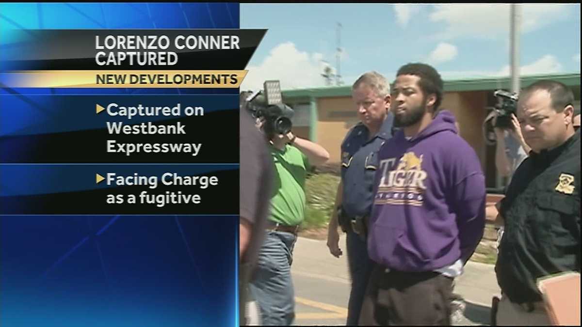 Escaped inmate Lorenzo Conner apprehended in Jefferson Parish
