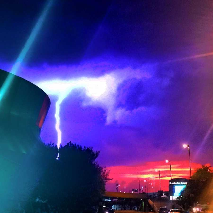 Photos: Lightning show across southeast Louisiana