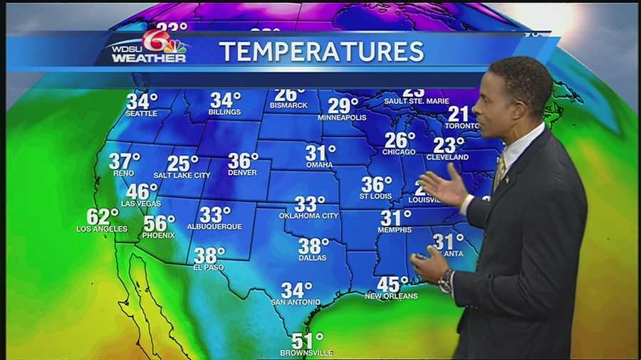 Nov. 23 forecast: Sunny and cold