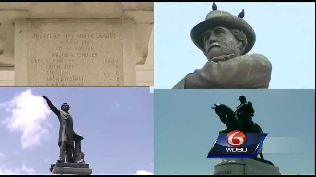 Timeline of the Confederate monuments discussion in New Orleans
