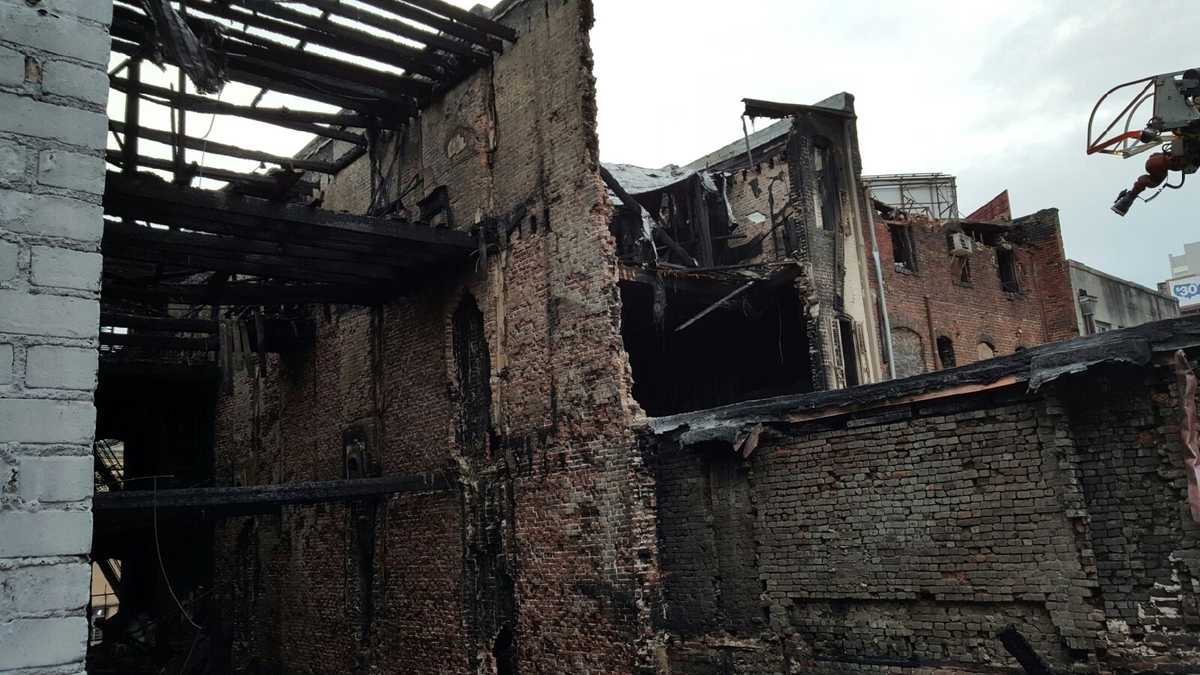 Inside look: Historic building a total loss after 6-alarm fire