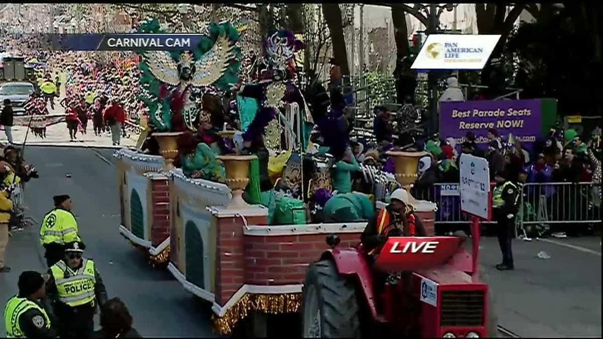 Parades, floats, costumes mark Fat Tuesday in New Orleans