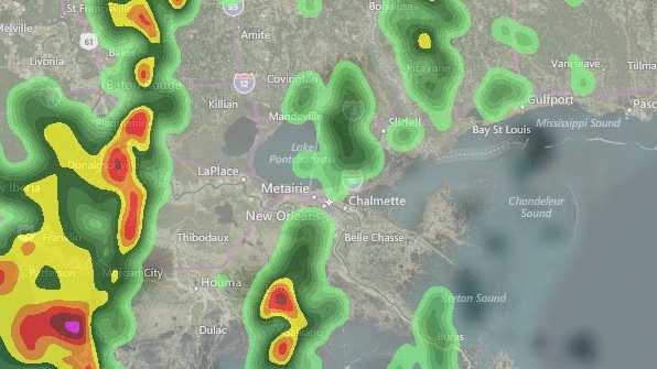 Hour-by-hour futurecast: Look at the radar for the next 24 hours