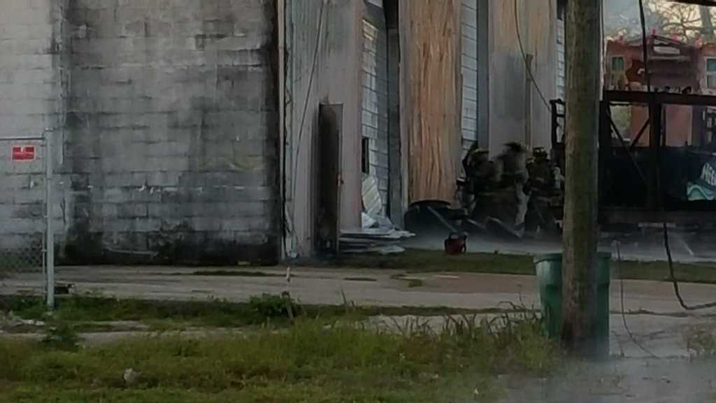 Images: Crews battle massive fire in Kenner