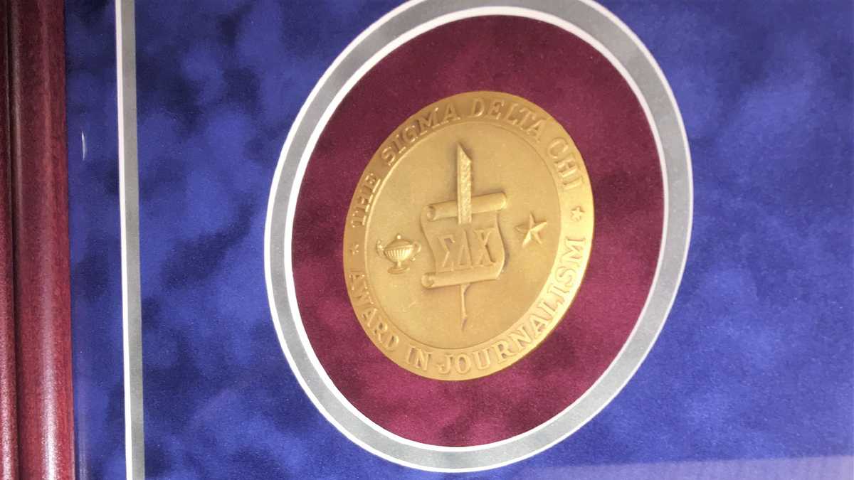 Photos: WDSU receives Sigma Delta Chi Award for Best Documentary