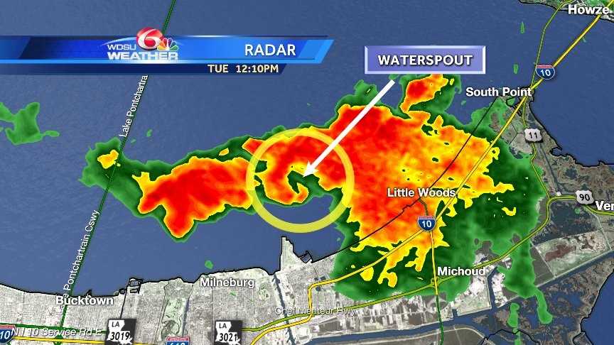 Photos: Viewers capture images of waterspout over Lake Pontchartrain