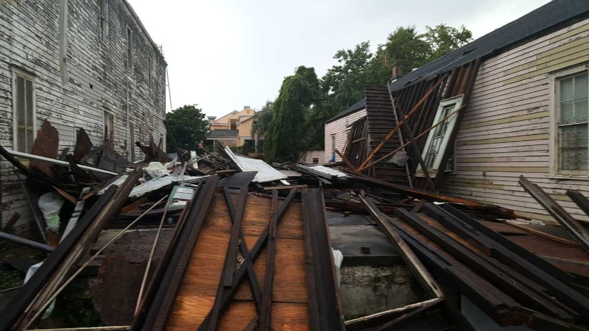 Three buildings collapse, others sustain structural damage in New Orleans
