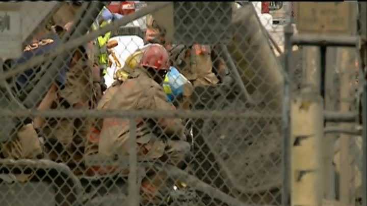 Images: NOFD rescues man after gas line explosion at Entergy Michoud plant