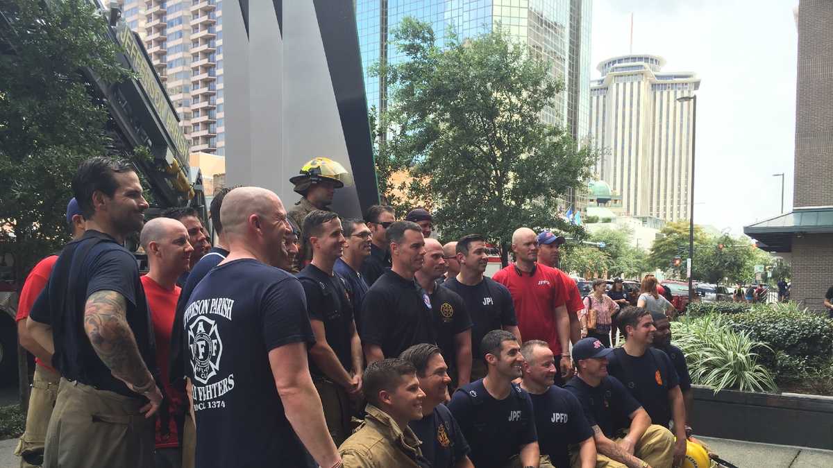 First responders honor 9/11 heroes with Memorial Stair Climb in New Orleans