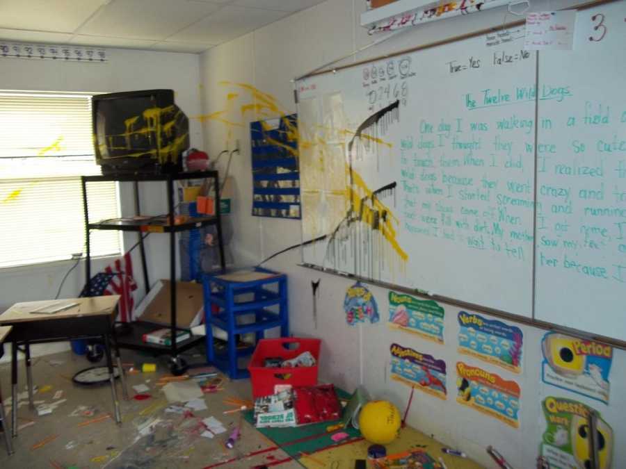 PHOTOS: Kids Accused Of Damaging Elementary School