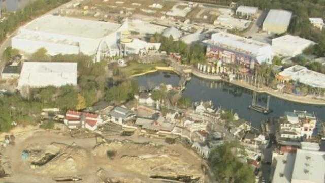 Images: Universal's Jaws, Amity Island Demolished