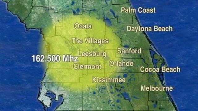 Weather radio frequencies