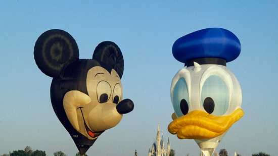 Photos: Disney characters take flight