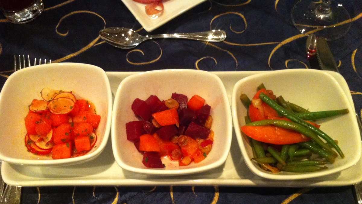 Photos: Be Our Guest menu items