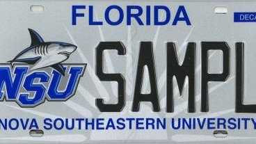 Images: Florida's specialty license plates