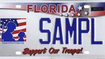 Images: Florida's specialty license plates