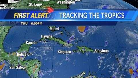 Tropical Storm Patty forms east of Bahamas