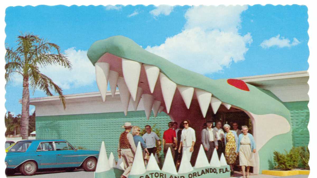 Images: Gatorland mouth entrance celebrates 50 years