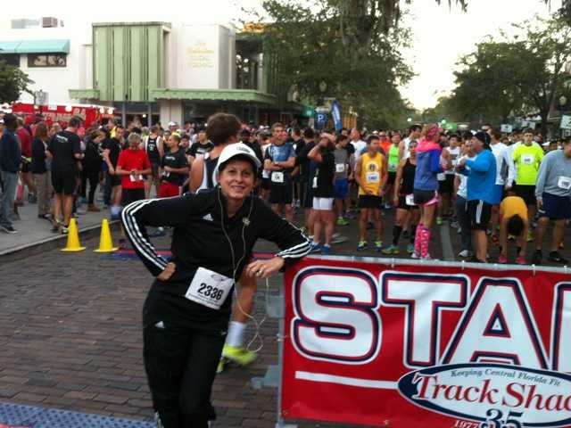Images: WESH 2's Michelle Meredith, Eric Burris run 5.2K