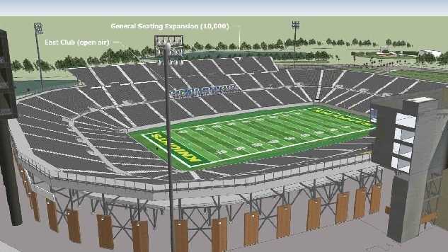 UCF plans $70M expansion to athletic fields, facilities