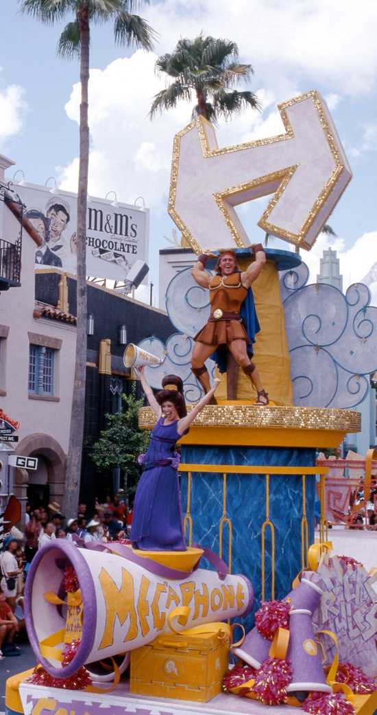 Vintage Disney: Hercules parade at Hollywood Studios