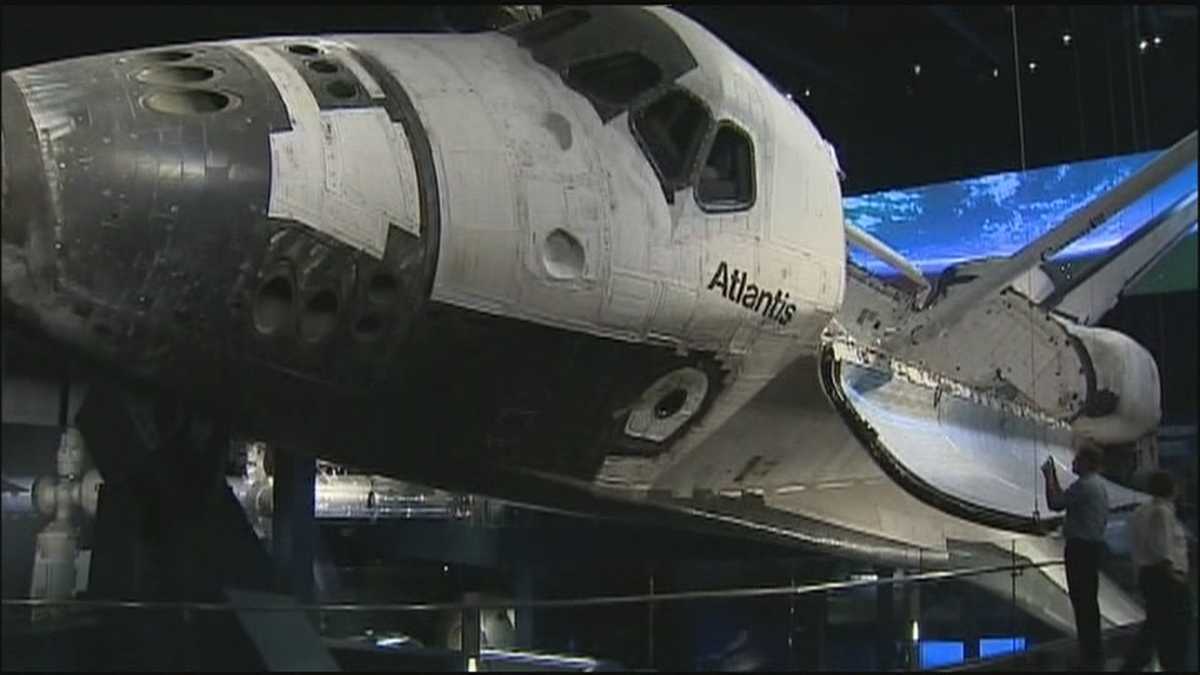 Atlantis exhibit opens at Kennedy Space Center